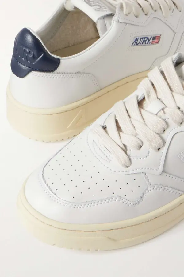 AUTRY Medalist Leather Low-top Sneakers - White