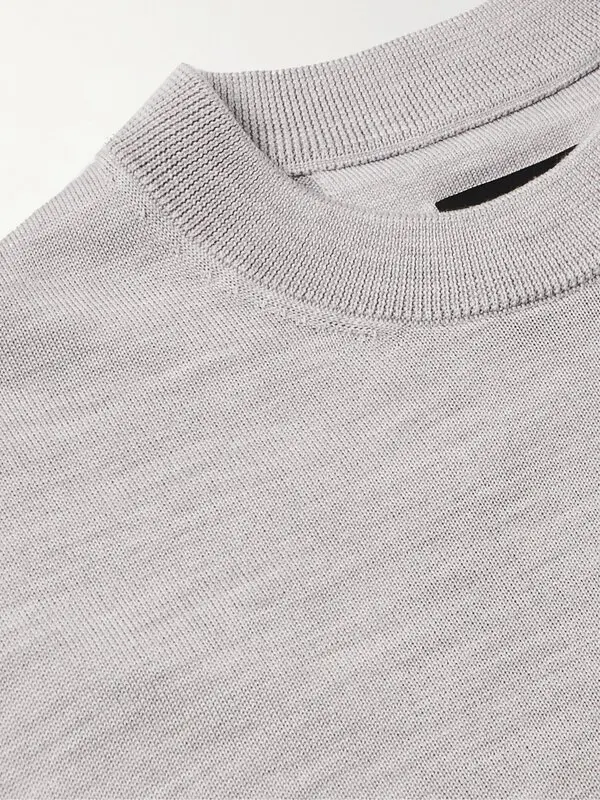 Givenchy Disney Oswald Slim-fit Intarsia Wool Sweater