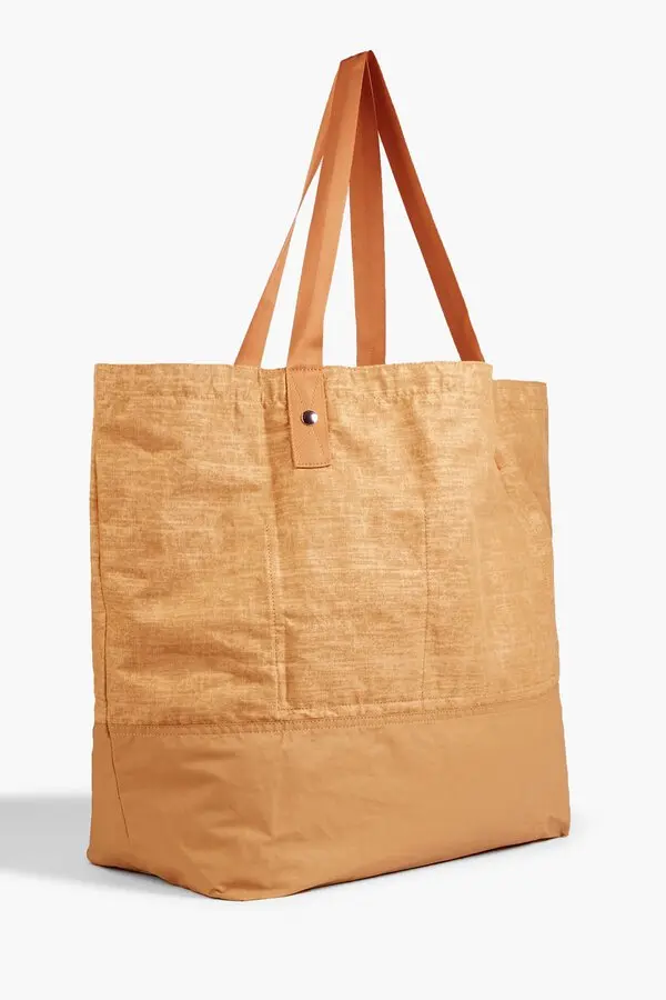Rag & Bone Addison Coatedlinen Tote - Light Brown