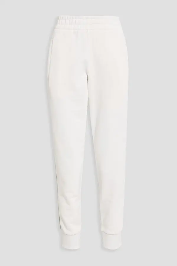 Alexander Wang Cottonblend Fleece Track Pants - White