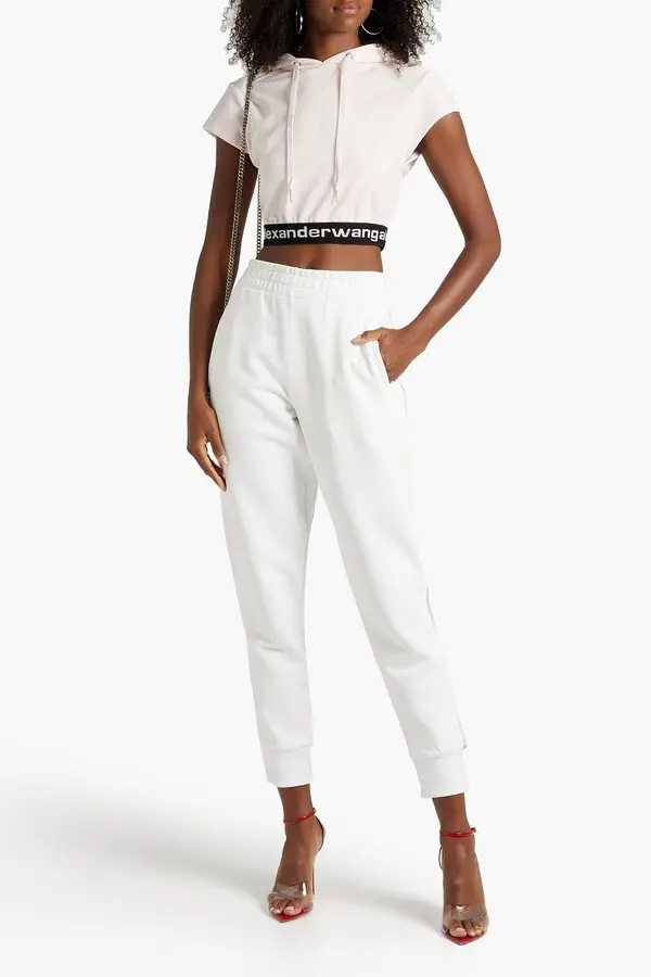 Alexander Wang Cottonblend Fleece Track Pants