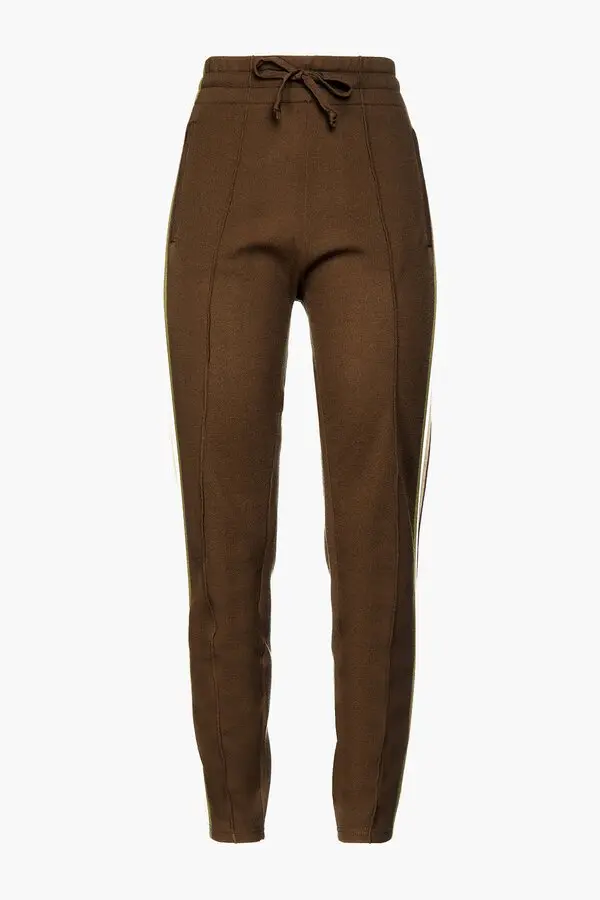 MARANT ETOILE Darion Striped Jersey Track Pants
