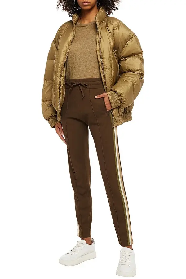 MARANT ETOILE Darion Striped Jersey Track Pants
