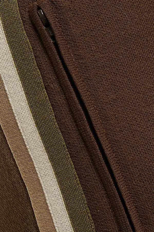 MARANT ETOILE Darion Striped Jersey Track Pants
