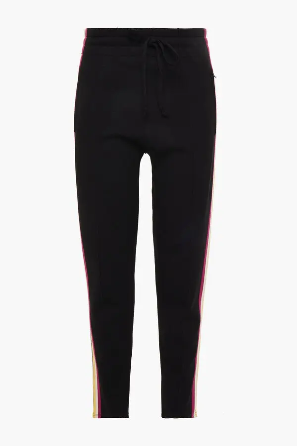 MARANT ETOILE Darion Striped Jersey Track Pants