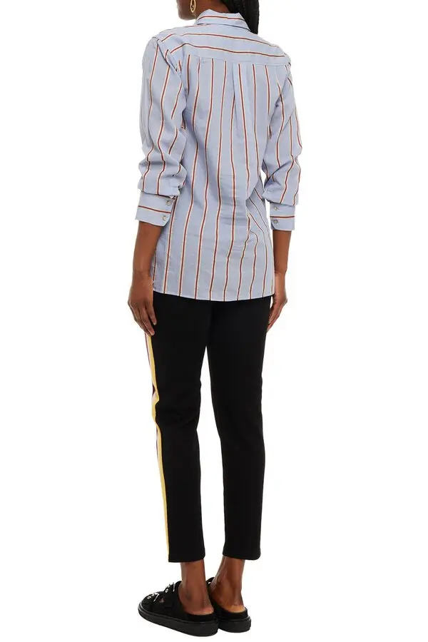 MARANT ETOILE Darion Striped Jersey Track Pants