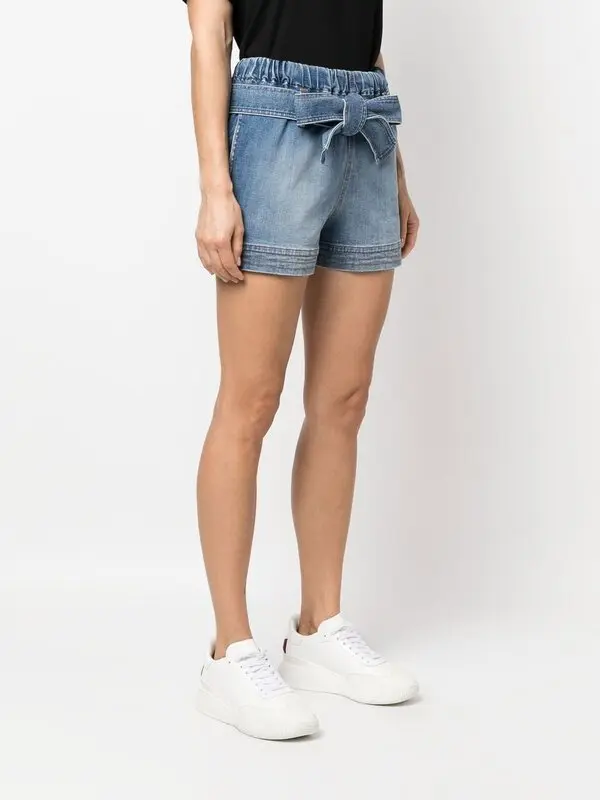 Stella McCartney Tie-waist Denim Shorts