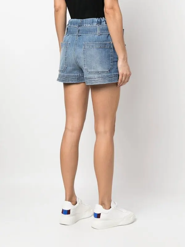 Stella McCartney Tie-waist Denim Shorts