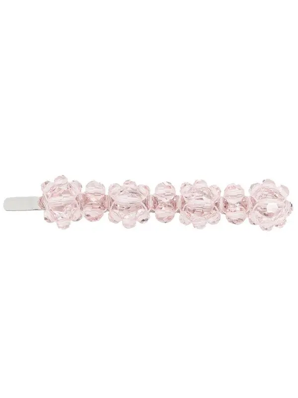 Simone Rocha Embellished Hair Clip - Pink