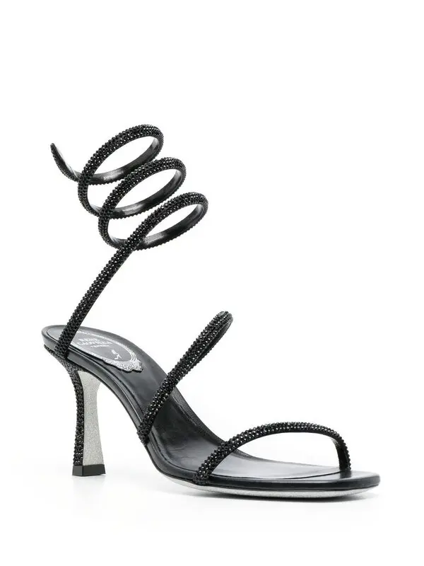 Rene Caovilla Cleo Crystal 85mm Sandals