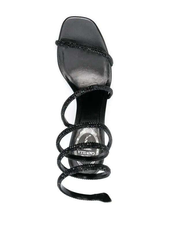 Rene Caovilla Cleo Crystal 85mm Sandals