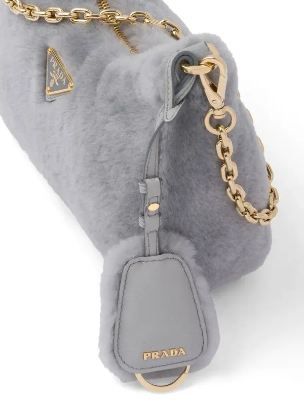 Prada Re-edition Shearling Mini Bag