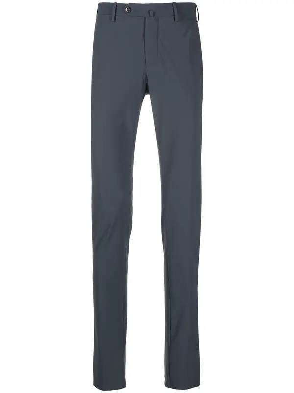 PT TORINO Slim-cut Chino Trousers - Grey
