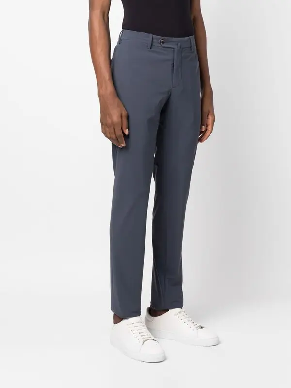 PT TORINO Slim-cut Chino Trousers - Grey