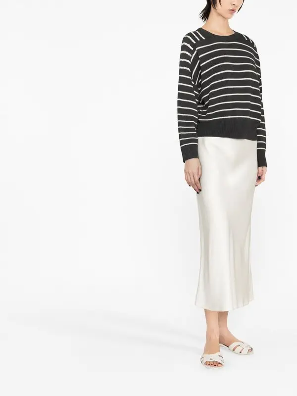 Brunello Cucinelli Horizontal-stripe Long-sleeve Jumper