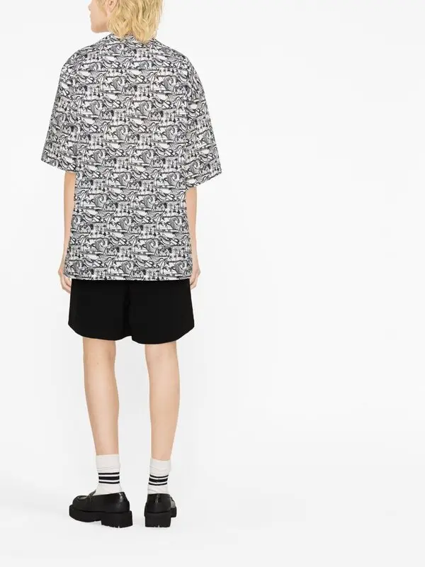 Palm Angels Palm Tree-print Shirt