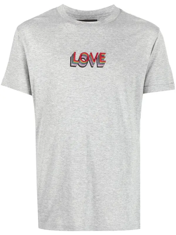 Viktor & Rolf Love-print Cotton-blend T-shirt