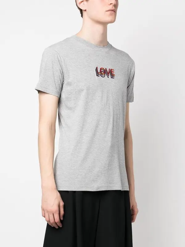 Viktor & Rolf Love-print Cotton-blend T-shirt