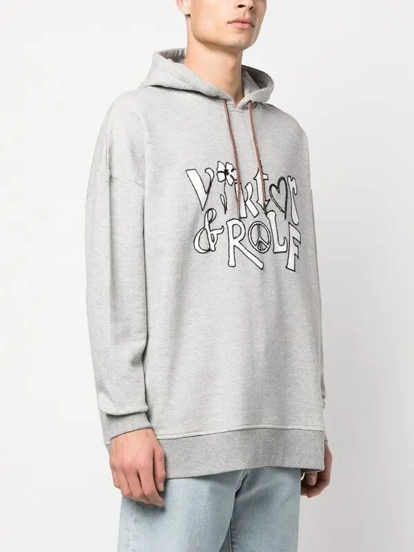 Viktor & Rolf Logo-print Cotton Hoodie