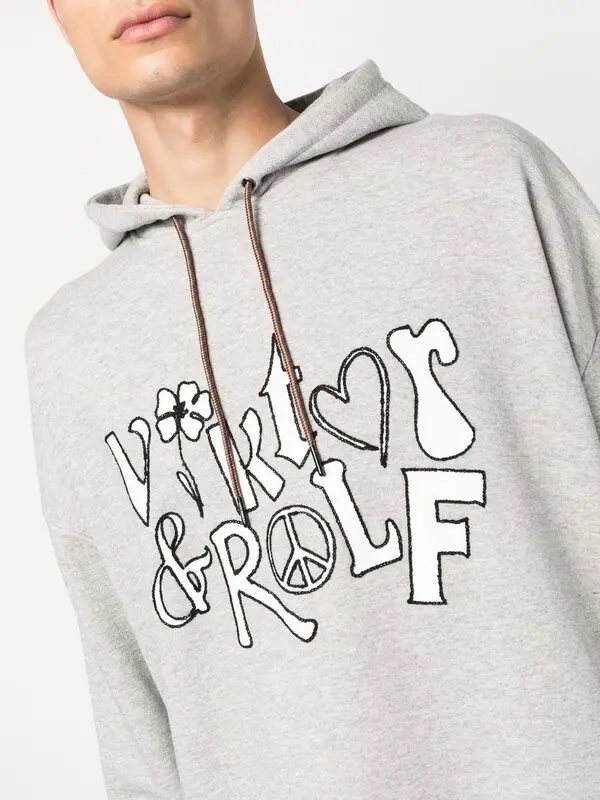 Viktor & Rolf Logo-print Cotton Hoodie