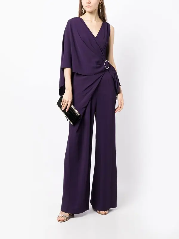 Alberta Ferretti Draped Detail Jumpsuit
