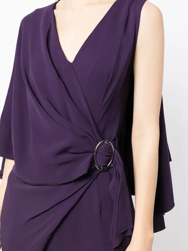 Alberta Ferretti Draped Detail Jumpsuit