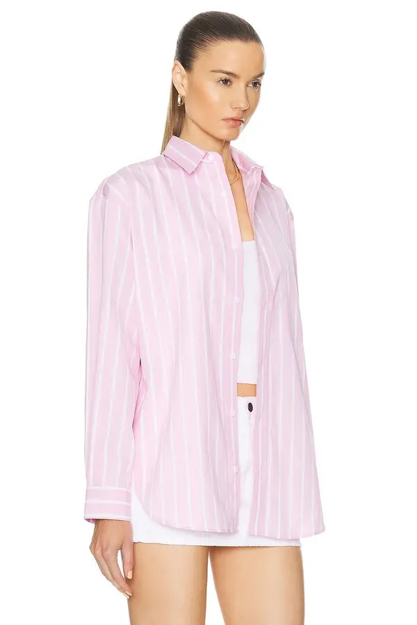 Matteau Classic Stripe Shirt - Sorbet Stripe