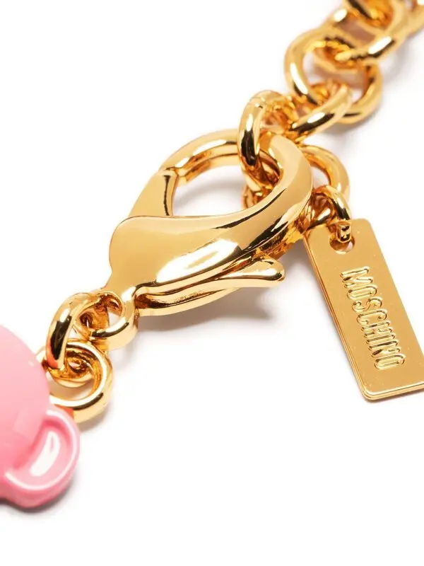 Moschino Teddy Bear Link Bracelet