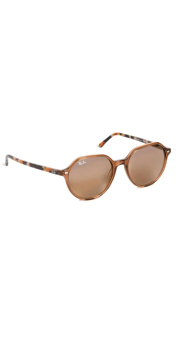 Ray-ban Thalia Sunglasses - Trans Brn/light Brn Mirror Gld