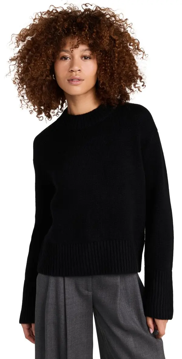 LISA YANG Sony Cashmere Sweater - Black