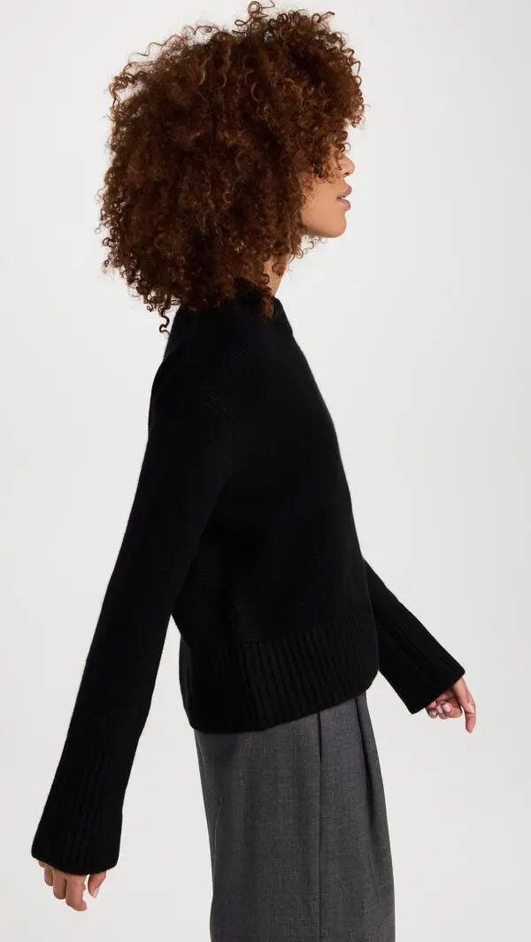 LISA YANG Sony Cashmere Sweater - Black
