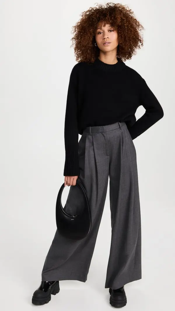 LISA YANG Sony Cashmere Sweater - Black