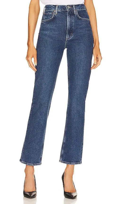 AGOLDE High Rise Stovepipe Jeans - Aspire