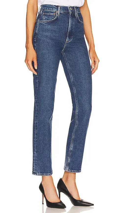 AGOLDE High Rise Stovepipe Jeans - Aspire