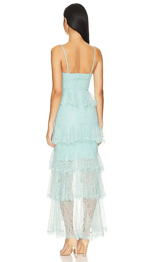 Majorelle Zelda Fitz Gown - Sky Blue