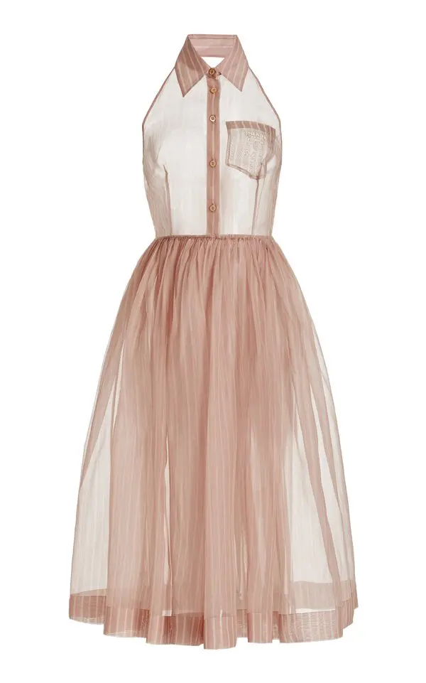open lace back dress Ceremony Girls' Dress #4912 main image 0