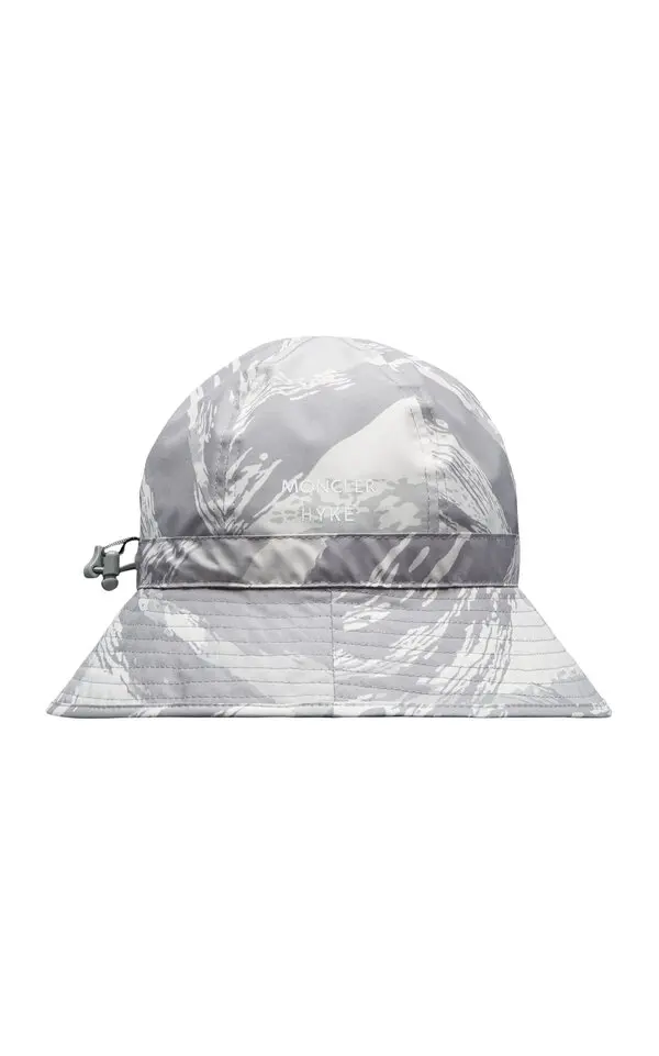 Moncler Wide-brim Bucket Hat - Grey