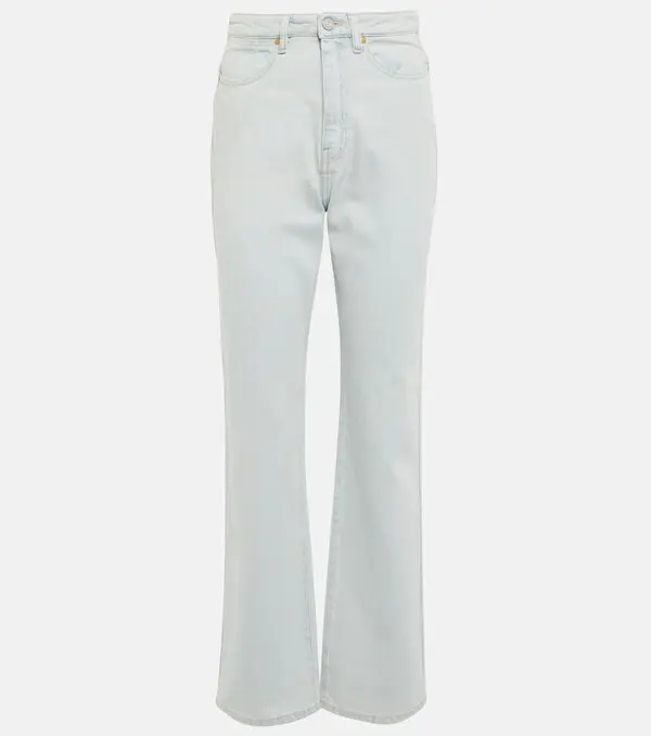 JOSEPH Fulham High-rise Straight Jeans
