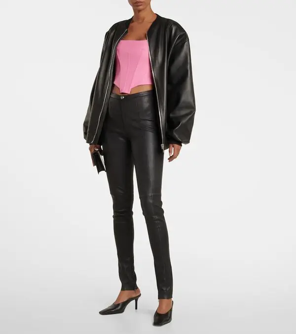 Stouls Leather Bustier