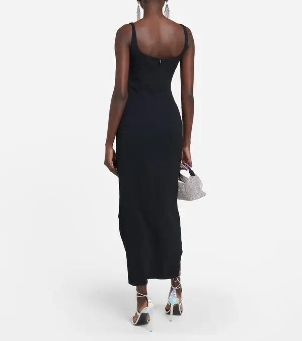 Giuseppe Di Morabito Crystal-embellished Maxi Dress