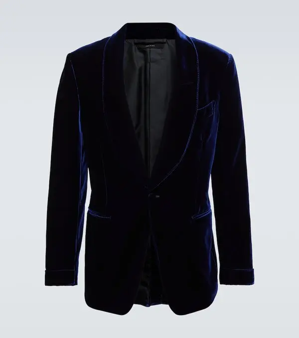 TOM FORD Shelton Velvet Blazer