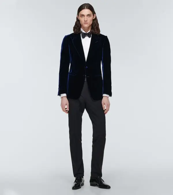 TOM FORD Shelton Velvet Blazer