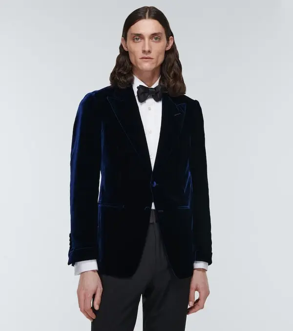 TOM FORD Shelton Velvet Blazer