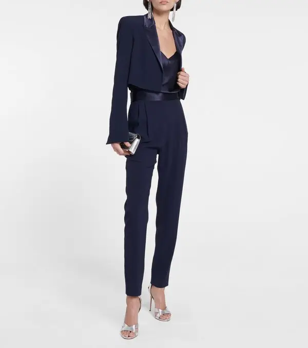 Galvan High-rise Slim Trousers
