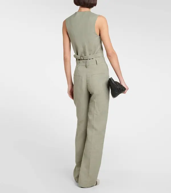 Brunello Cucinelli Straight Leg Twill Pants