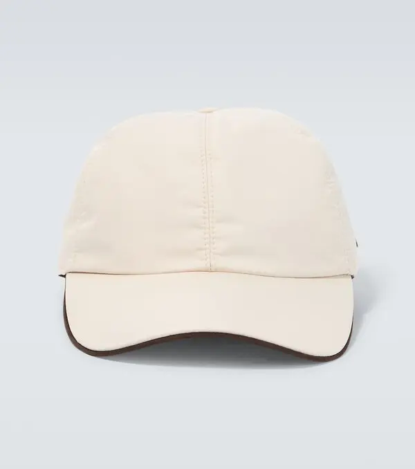 Zegna Zephyr Technical Baseball Cap - White