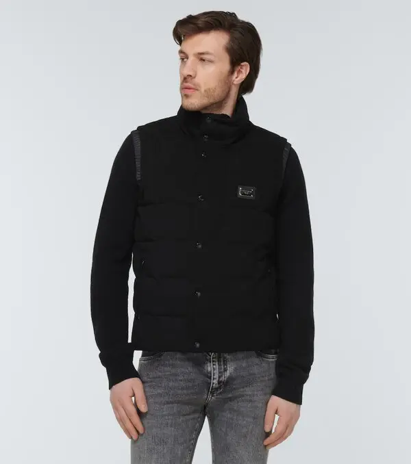 Dolce & Gabbana Padded Vest - Black