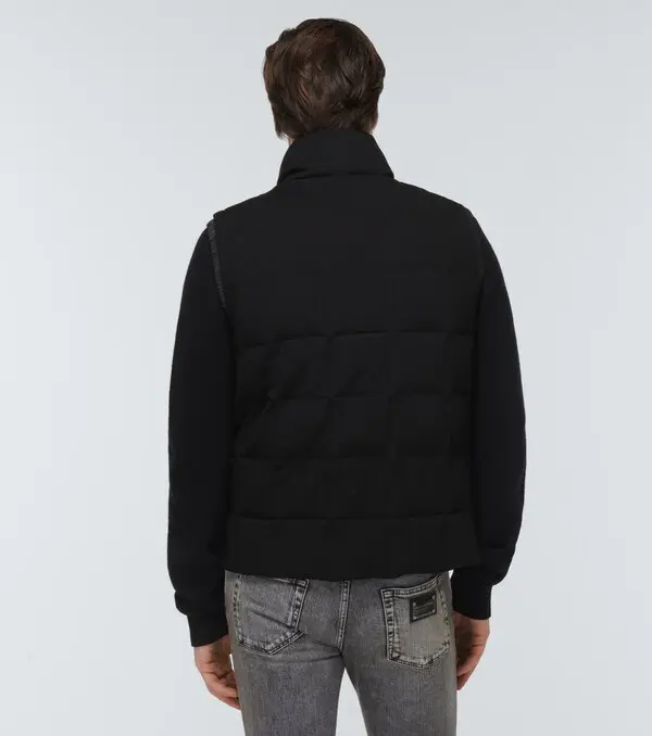 Dolce & Gabbana Padded Vest - Black