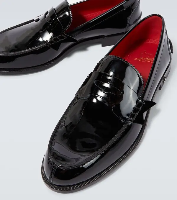 Red Bottom For Men Louis Vuitton Louboutins Mens Dress Shoes Christian  Louboutin No Penny Patent Leather