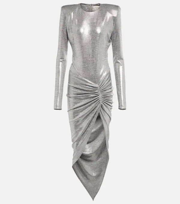 Alexandre Vauthier Jersey Midi Dress